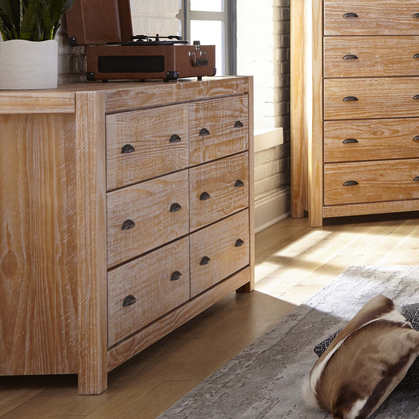 Montauk 6-Drawer Dresser – Grain Wood Furniture