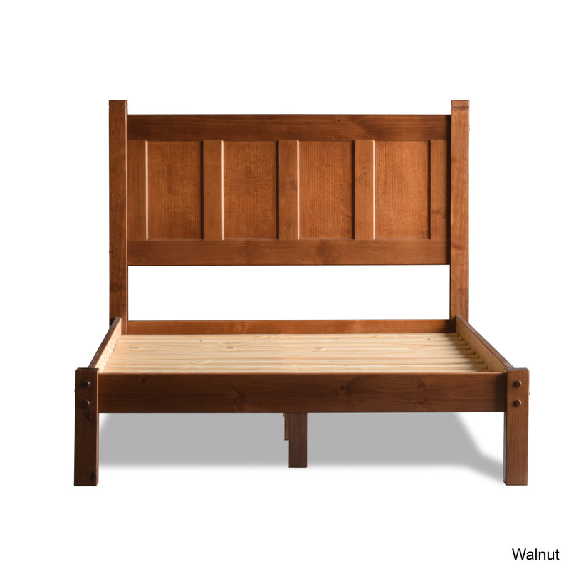 Shaker Panel Platform Bed – Grain Wood Furniture